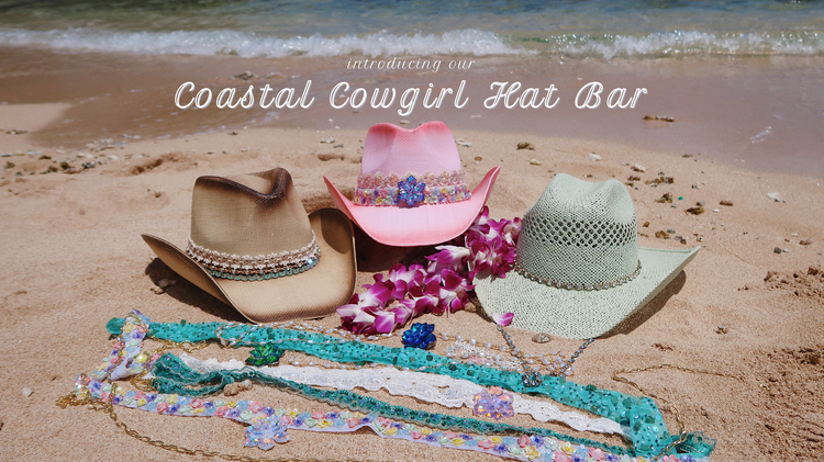 Custom Cowboy Hat Bar for events, private parties, weddings, pop-ups ...